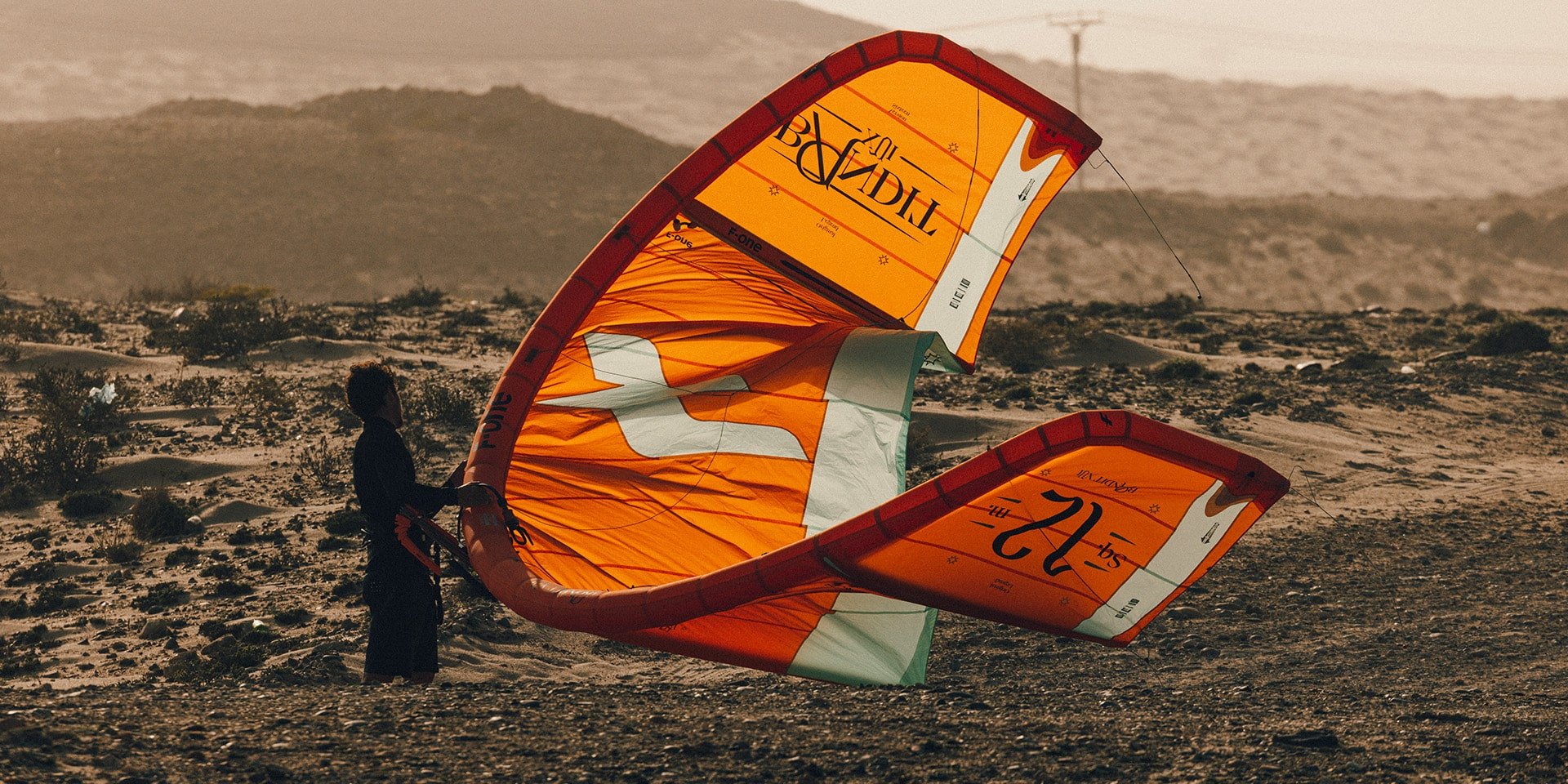 Test aile de kite Bandit XVI 2024 de F-One - Avis et essai