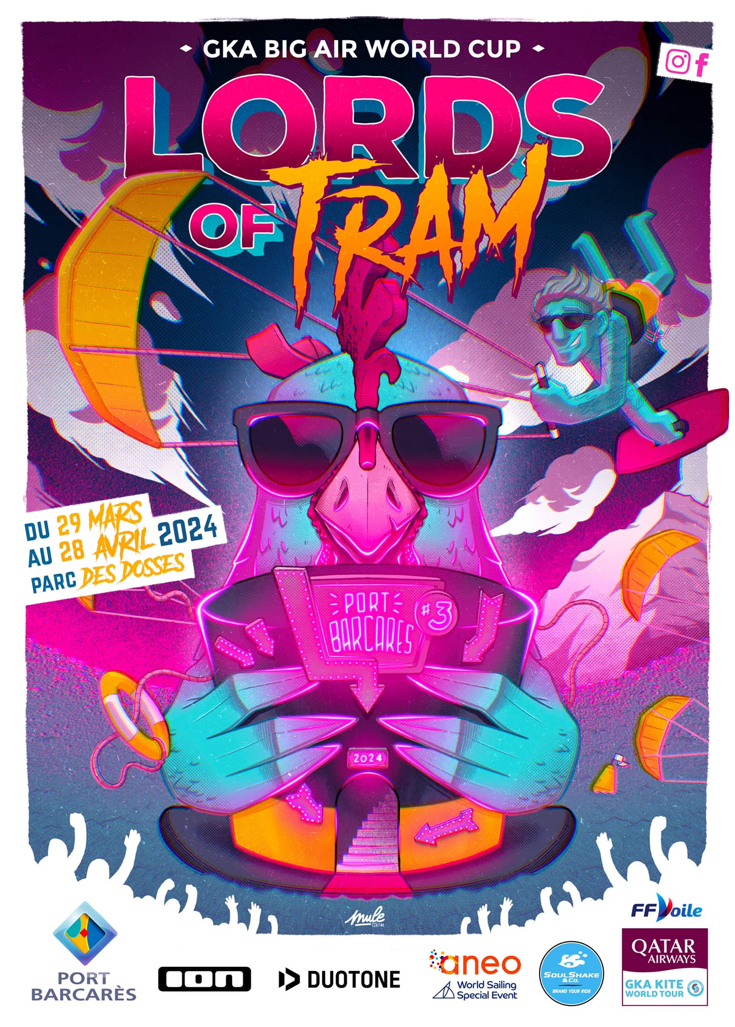 Lords of Tram 2024 : le sommet du Big Air